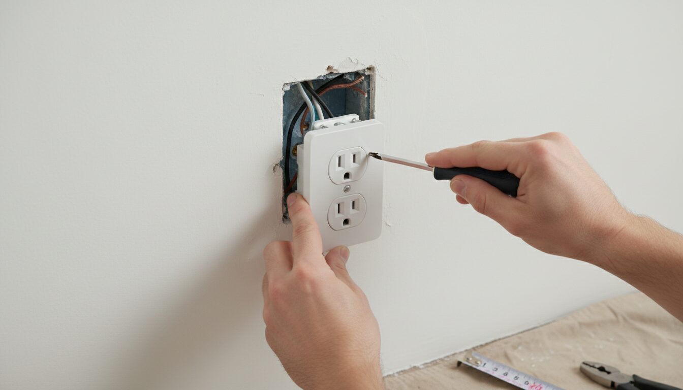 Prise USB murale : Installation à la place d'une prise classique - Domindo