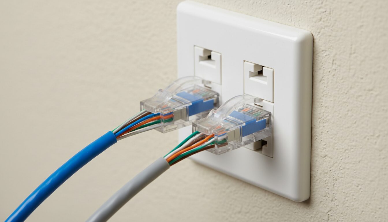 Prise RJ45 : Câblage A ou B pour internet maison ? - Domindo